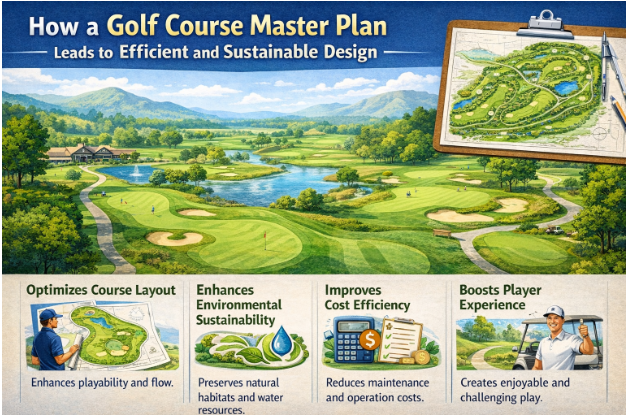 How a Golf Course Master Plan Leads to Efficient and Sustainable Design